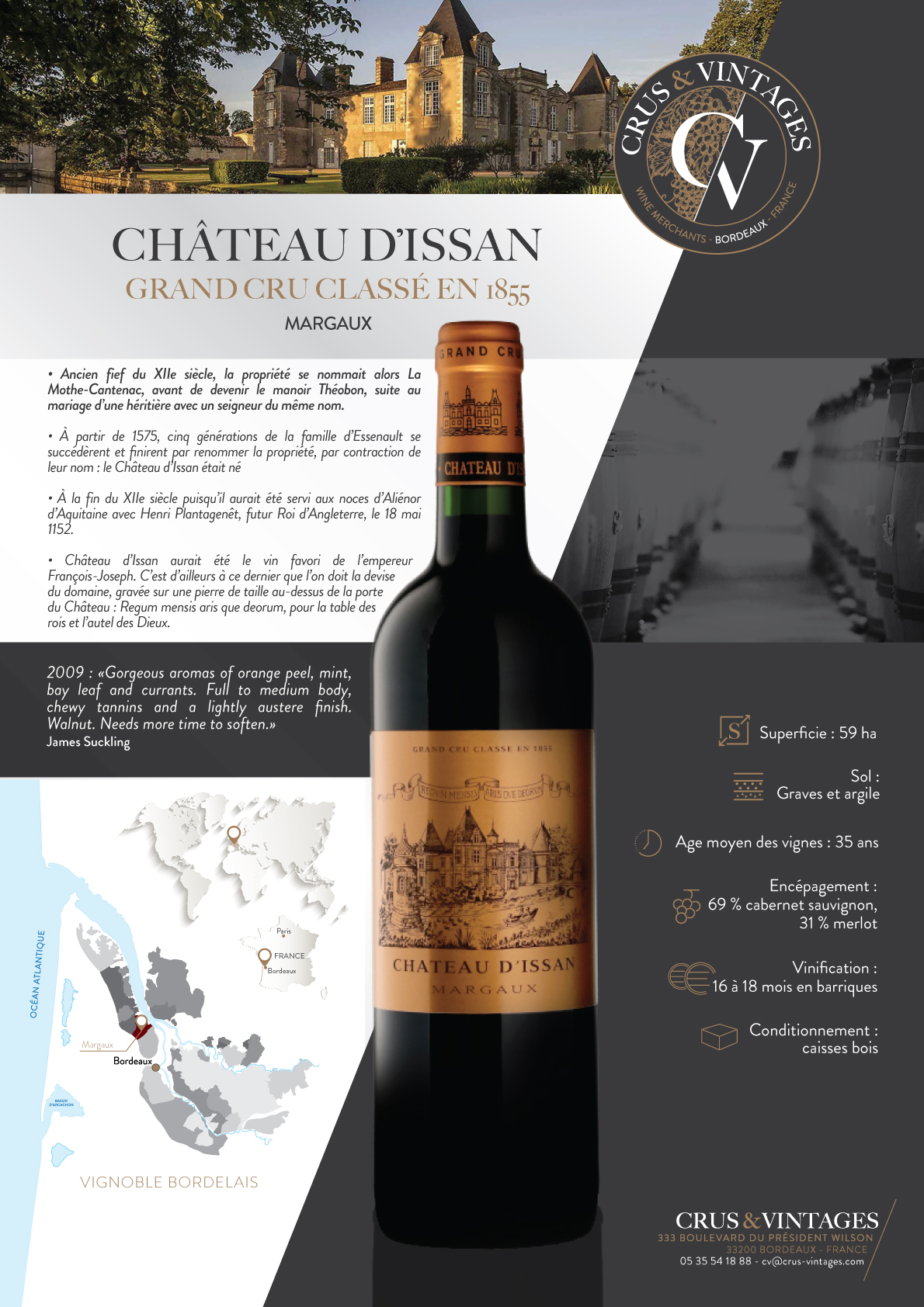 Château d'Issan - Crus & Vintages